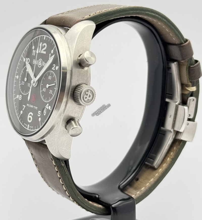 Bell & Ross Vintage Miltary Type circa 2010 reference BR 126 A montre ...