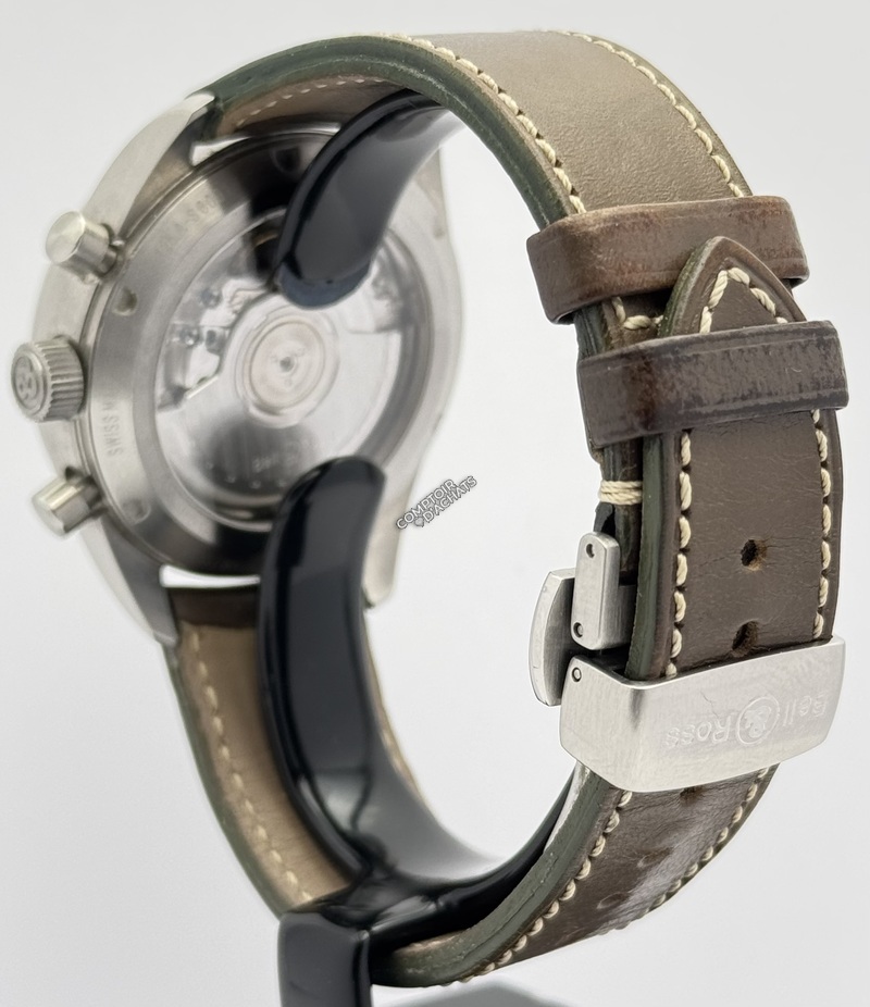 Bell & Ross Vintage Miltary Type circa 2010 reference BR 126 A montre ...