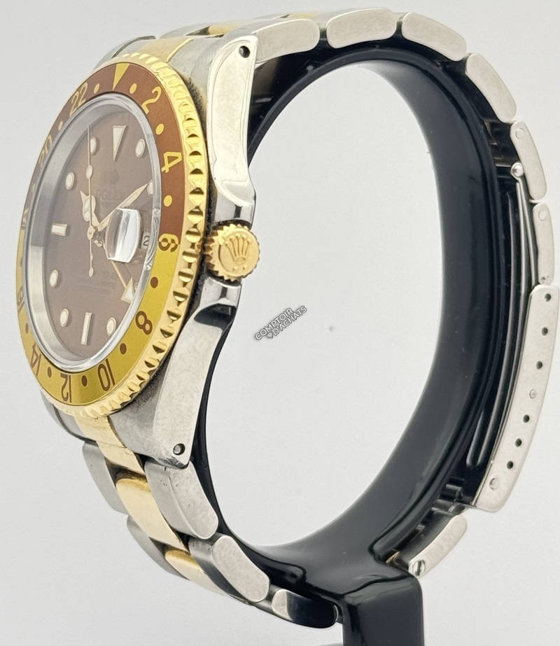 Rolex GMT-Master II Tiger Eye 1993 reference 16713 montre homme ...
